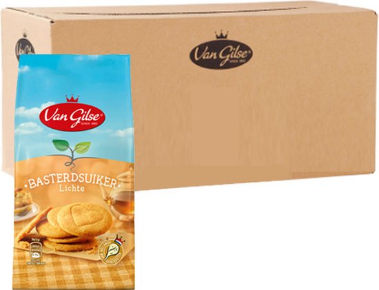 Van Gilse - Lichte basterdsuiker - 12x 600g | bol