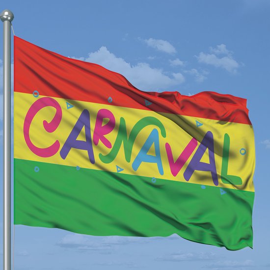 Carnaval Vlag - Limburg Carnaval Vlag - 225x150cm | bol
