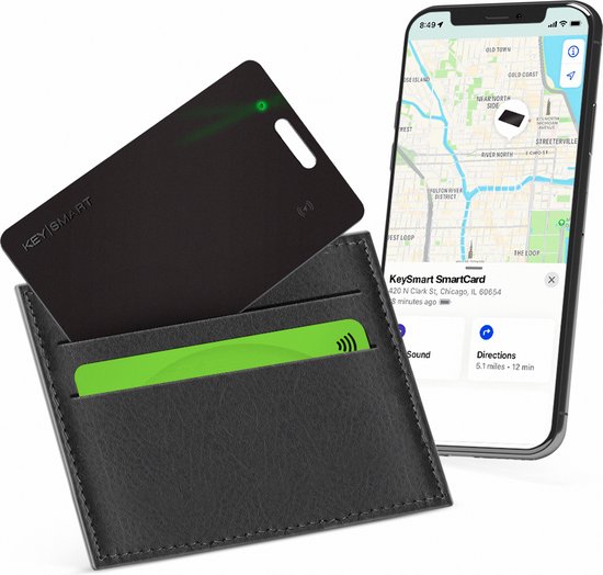 KEYSMART® SMARTCARD - Werkt met zoek mijn iPhone | bol