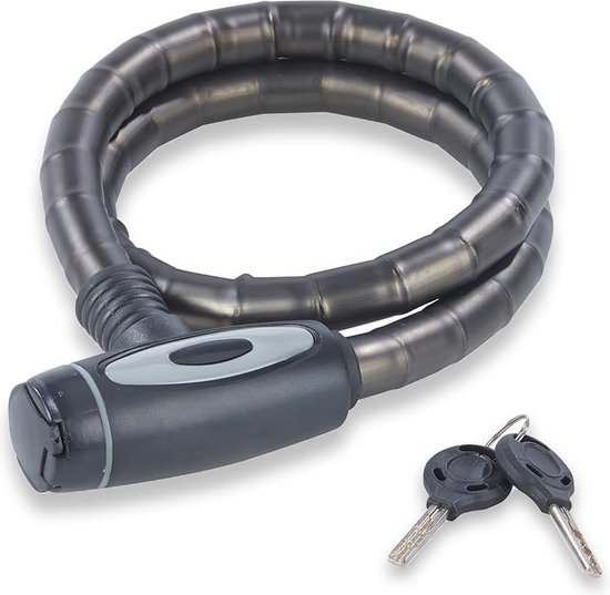 pantserslot voor fiets, veilige diefstalbeveiliging met 2 sleutels ...