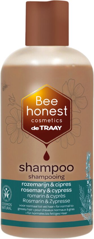 Bee Honest Shampoo Rozemarijn en Cipres 500 ml | bol