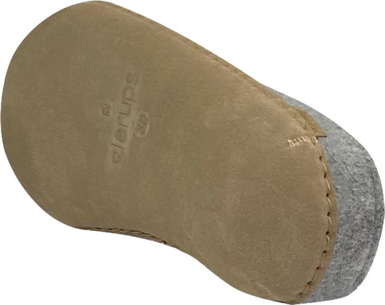 glerups Dames en Heren pantoffels Leren zool | bol