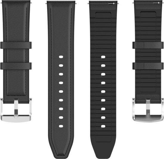 Bracelet en cuir - avec intérieur en silicone - Pro pour Polar Vantage ...