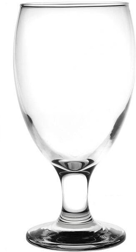 Glasmark Bierglazen - 6x - op voet - 500 ml - glas - speciaal bier | bol