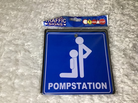 Miko verkeersbord - Pompstation | bol