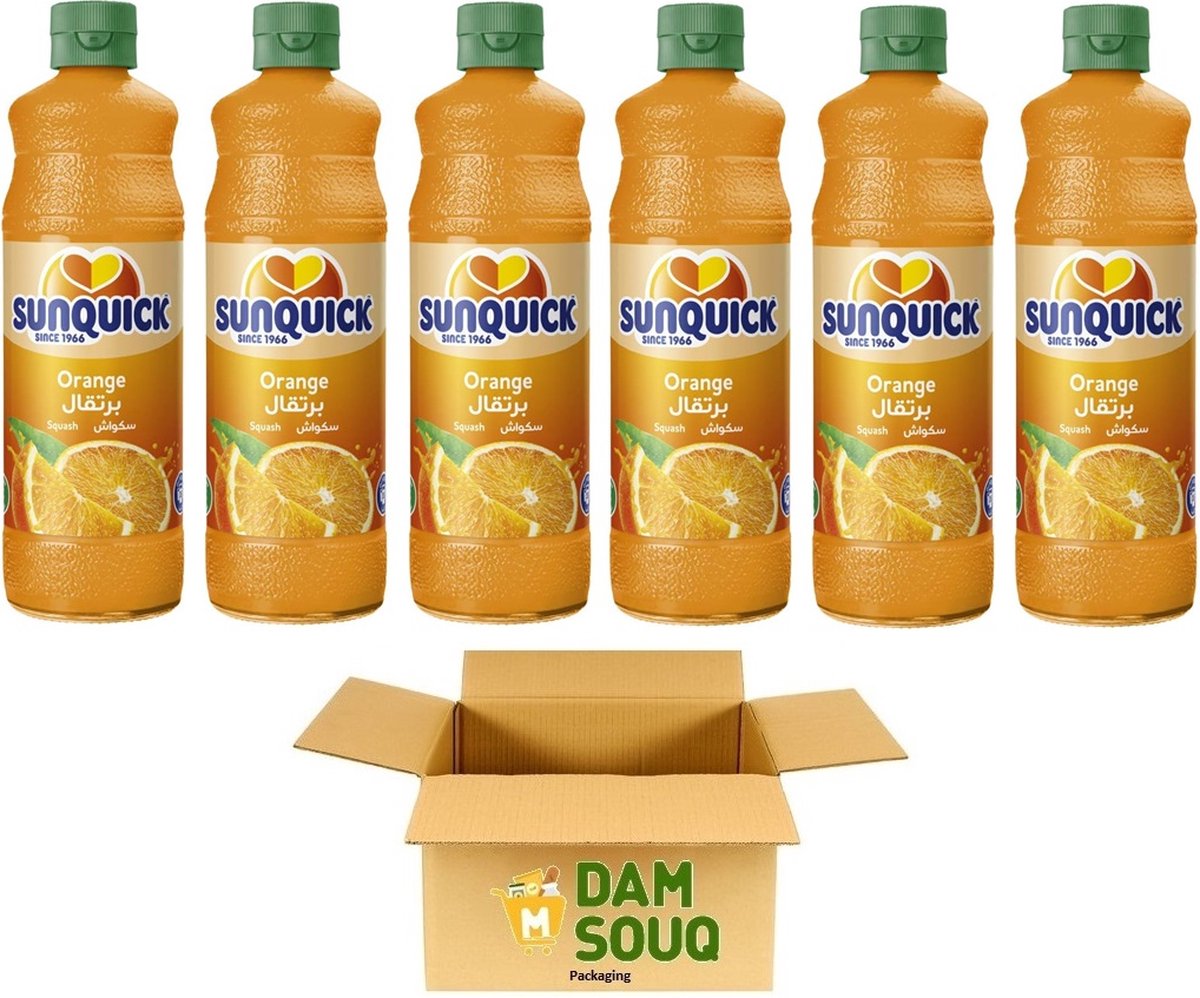 Damsouq® Multipak Sunquick Orange Siroop (6x 700ML) | bol
