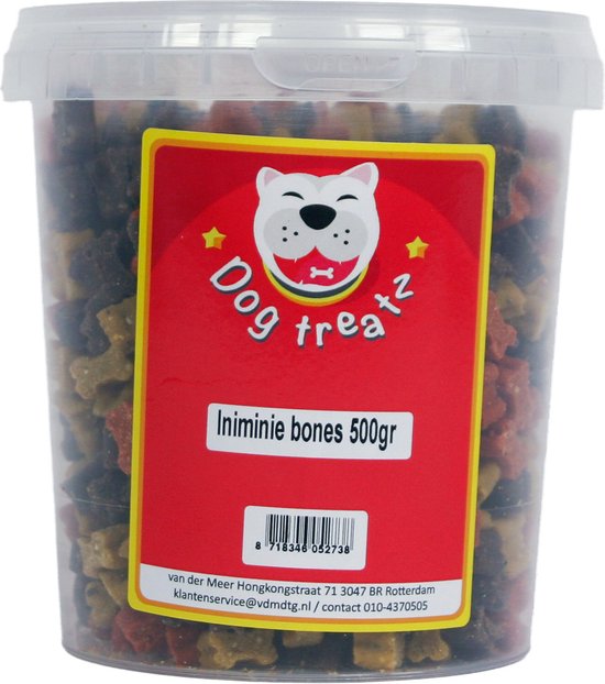 Dog Treatz - Iniminie Bones Hondensnack | bol