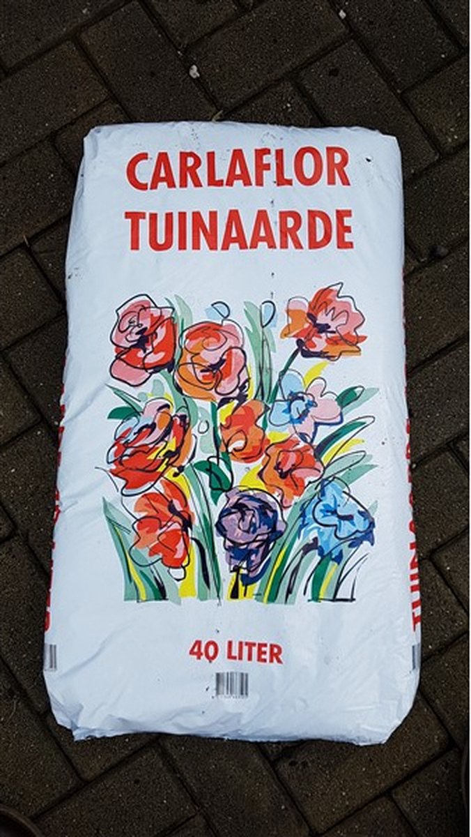 Carlaflor bemeste tuinaarde 40 liter | bol