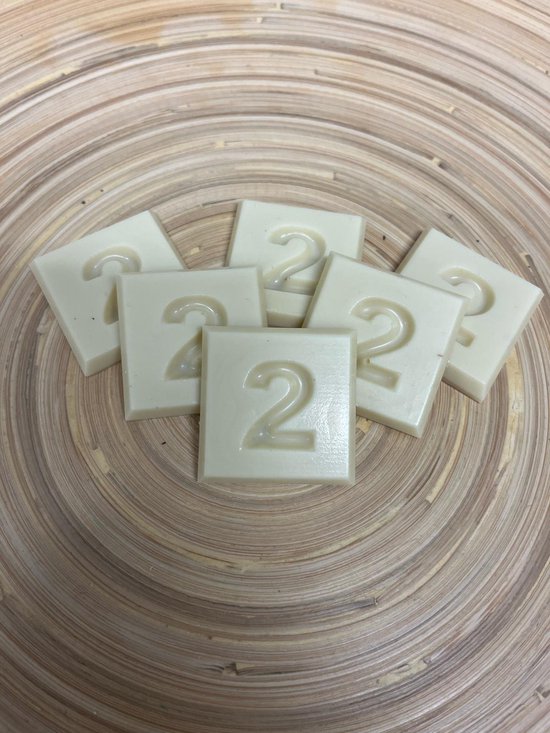 Chocolade cijfer 2 | Getal 2 chocola | Cadeau voor verjaardag of ...
