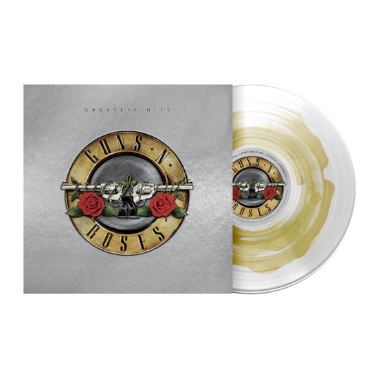 Guns N' Roses Greatest Hits Limited Edition LP Metallic/Gold color-in ...