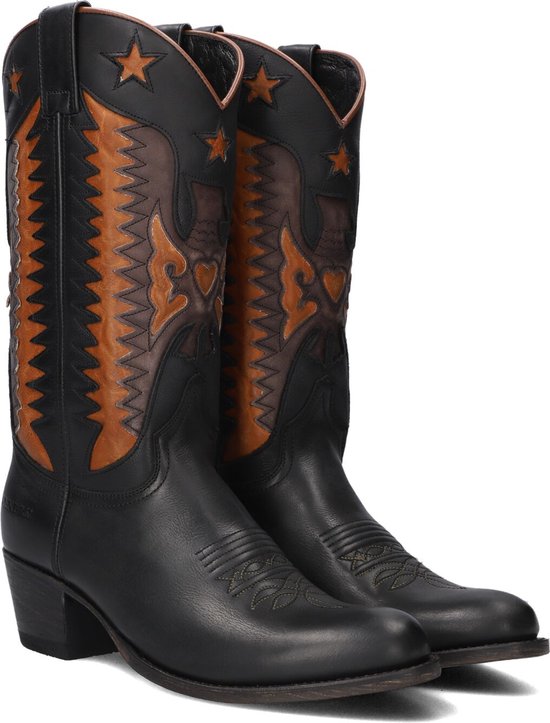 Sendra 14144 Cowboylaarzen - Western Laarzen - Dames - Zwart - Maat 40 ...
