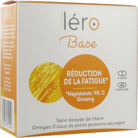 Léro Basis Vermoeidheidsreductie 42 Capsules | bol