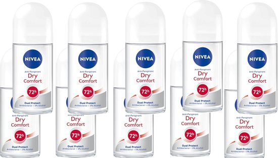 NIVEA Deo Roller - Dry Comfort - Grootverpakking | bol