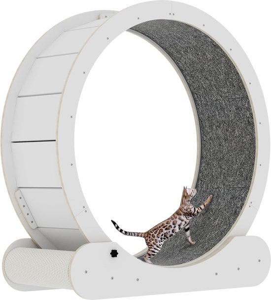 Loopwiel kat - Katten loopwiel - Looprad kat - Kattenwiel - Looprad | bol