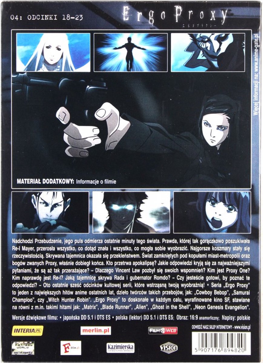 Ergo Proxy [DVD] (Dvd), Curtis Harrison | Dvd's | bol