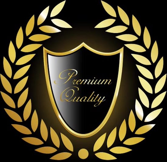 Allernieuwste.nl® Canvas Schilderij 3-luik Abstract Modern Goud-Blauw - Abstracte... | bol