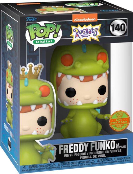 POP! Digital Freddy Funko as Reptar 140 Royalty Rugrats Exclusive | bol