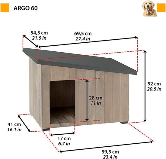 Luxe Hondenhok Buiten en Binnen - Kattenhuis voor Buiten - Hondenbench ...
