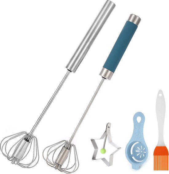 Keuken garde, halfautomatische garde, 5 stuks, mini-garde, ballongarde ...