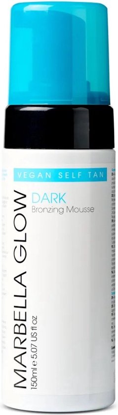 Marbella Glow - Vegan Self Tanning Mousse DARK - 150 ml - Self tan ...