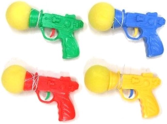 Sponge Gun 12x5g - 12 stuks - Traktatie | bol