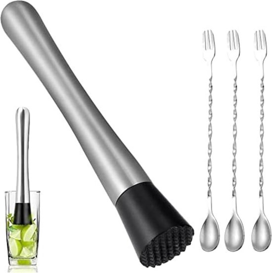 Cocktail Stamper - Cocktail Lepel | bol