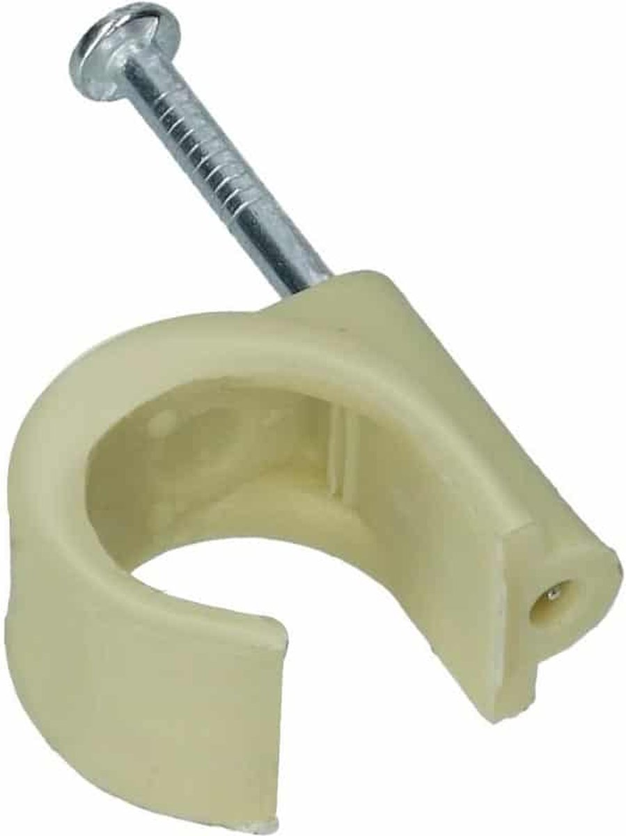 Tack Klembeugel 16-19mm - Crème - 100 stuks | bol