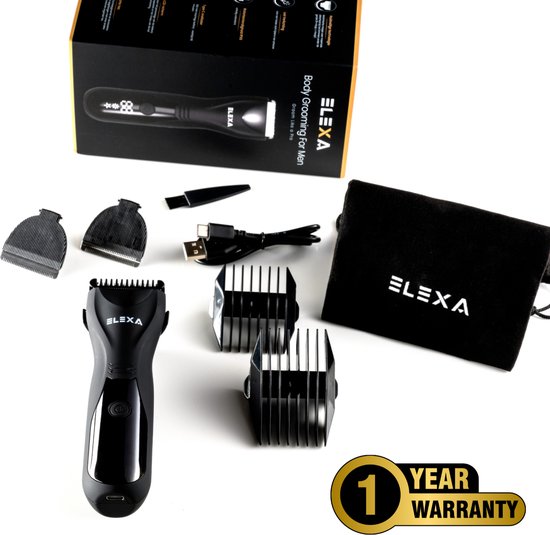 Elexa Body Groomer Mannen PRO - Body Shaver en Trimmer - Groomer voor Schaamstreek en... | bol