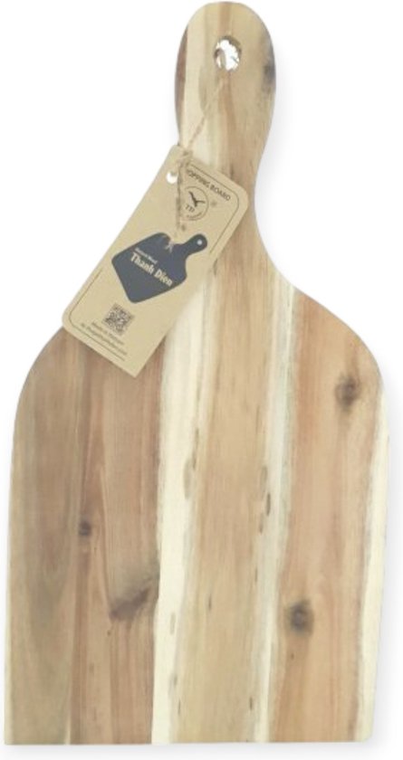 Borrelplank - 20x38cm - Hapjesplank - Hout - Tappasplank - Serveerplank ...