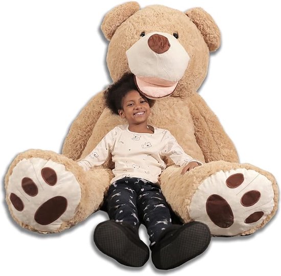 Teddyberen 130 cm gigantische pluche van 130 tot 340 cm !! Teddybeer ...