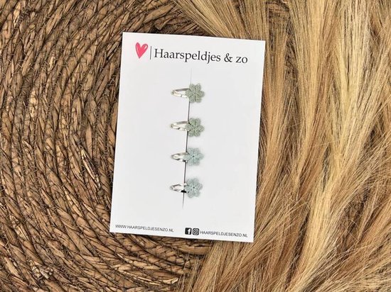 Baby haarspeldjes setje 1 - mini - 2cm groot - voor de eerste lokjes ...