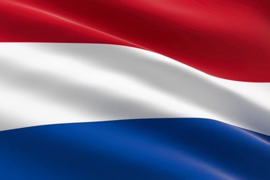 Partychimp Nederlandse Vlag Nederland - 90x150 Cm - Polyester - Rood ...
