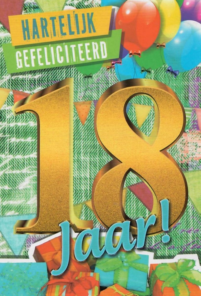 Gefeliciteerd Met Je 18e Verjaardag Van One Direction