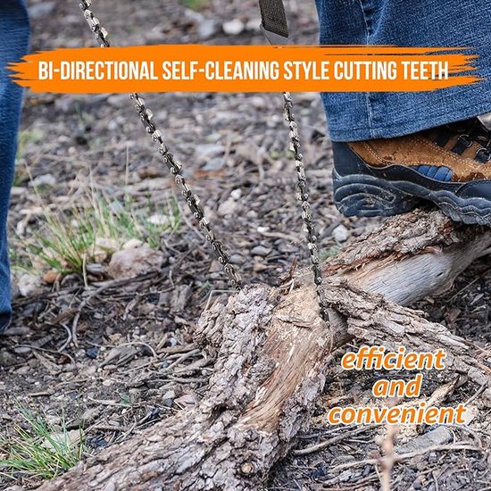 Versterkt Type Pocket Kettingzaag (56"-48 tanden) Hand Kettingzaag 48 ...