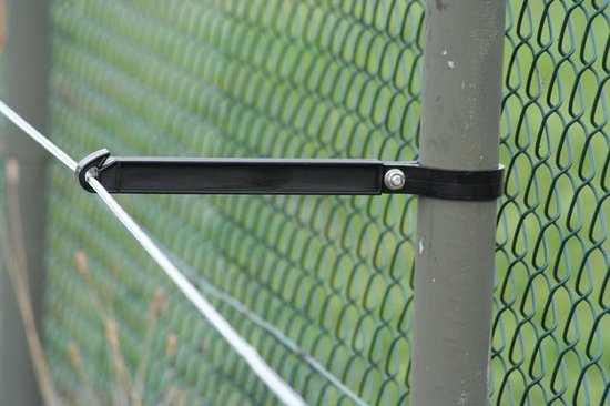 Afstand isolator voor ronde paal Ø60 mm, afstandisolator, afstand 8cm ...