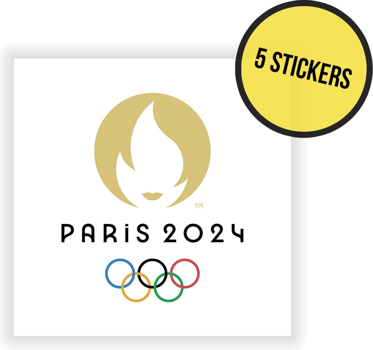 Stickers Olympische Spelen 2024 | 10 x 10 cm | Paris 2024 | Jeux ...