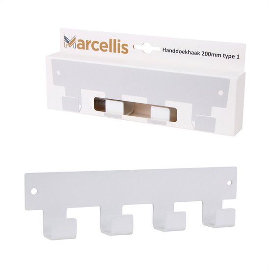 Marcellis - Industriële handdoekhaak - handdoekhouder - ophanghaak - 4 ...