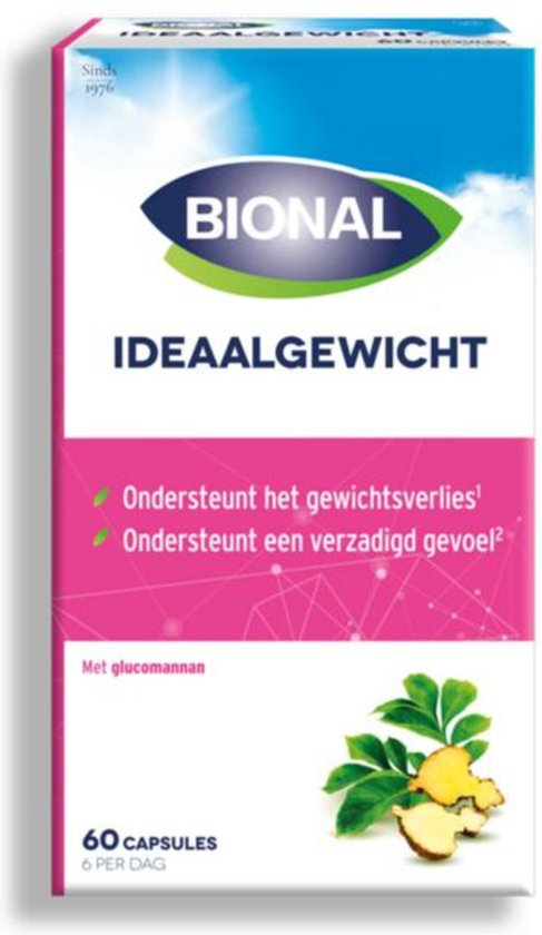 Bional IdeaalGewicht - Afslanksupplement - Afslankpillen met ...