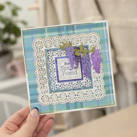 Gemini - Elements - Lace Nesting Snijmal - Floral Lace Frames | bol