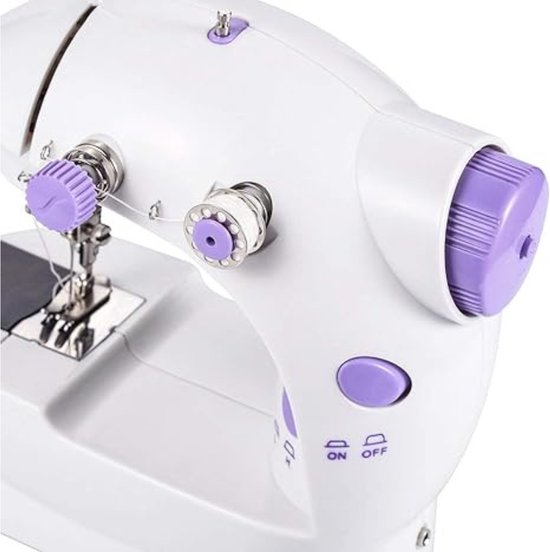 VBZ Naaimachine Kinderen - Kindernaaimachine Met 2 Snelheden - Mini ...