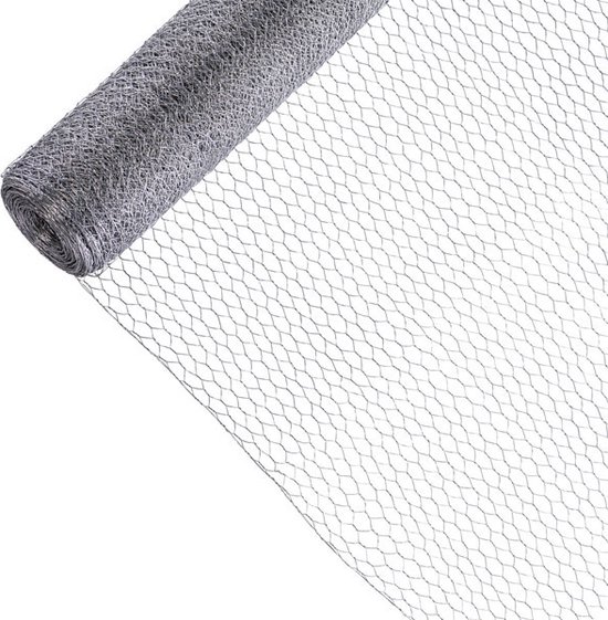Kippengaas verzinkt | 100 cm | 25 m | 13 mm | 0.7 mm | bol