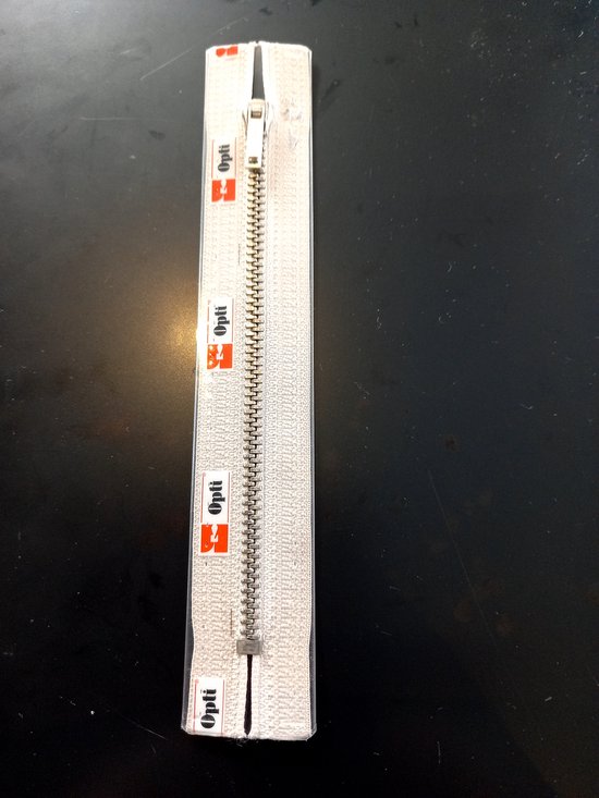 Opti Rits M40 20 cm metaal (zilver) kleur 849 | bol