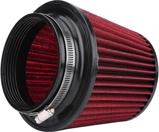 Auto Luchtfilter High Flow Inlaat Ronde Kegel Cleaner Clamp-On Motor ...