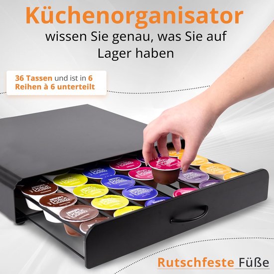 koffie capsules houder -36 Koffie Capsules | bol