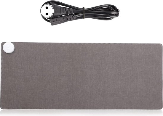 Verwarmde Muismat met 3 Positie Temperatuur Aanpassers - Warm Bureau ...