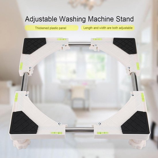 Heavy Duty 4/8 Feet Adjustable Washer Base Stand - Standard Bracket for ...