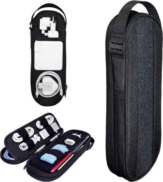 Power Packer Travel Tech Pouch Organiser - Electronics & Cord Case ...