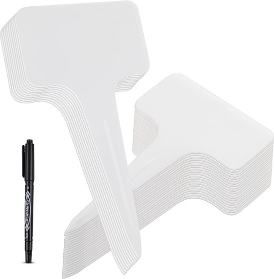 Green Harmony 100 stuks plastic plant T-type labels - plantenetiketten ...