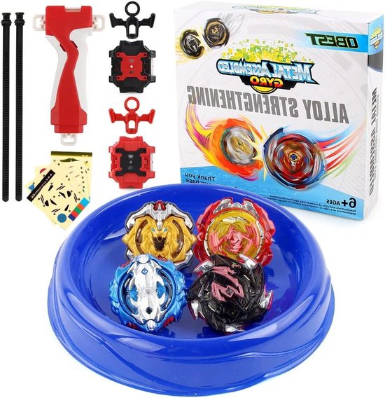 Bay Battling Tops met Stadium Burst Top Metal Fusion Battle Attack Pack ...