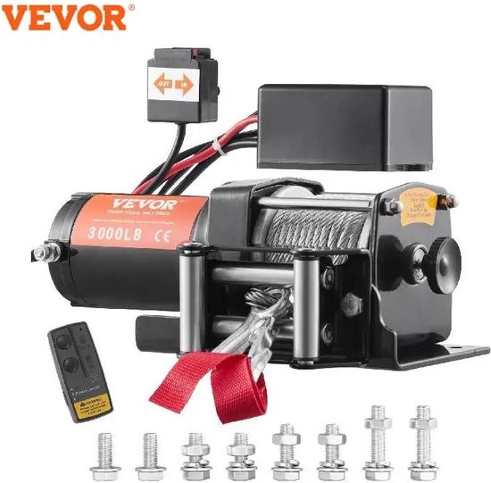 Elektrische Katrol - Katrollen - Lier - Takel - 1360 KG - Met draadloze ...